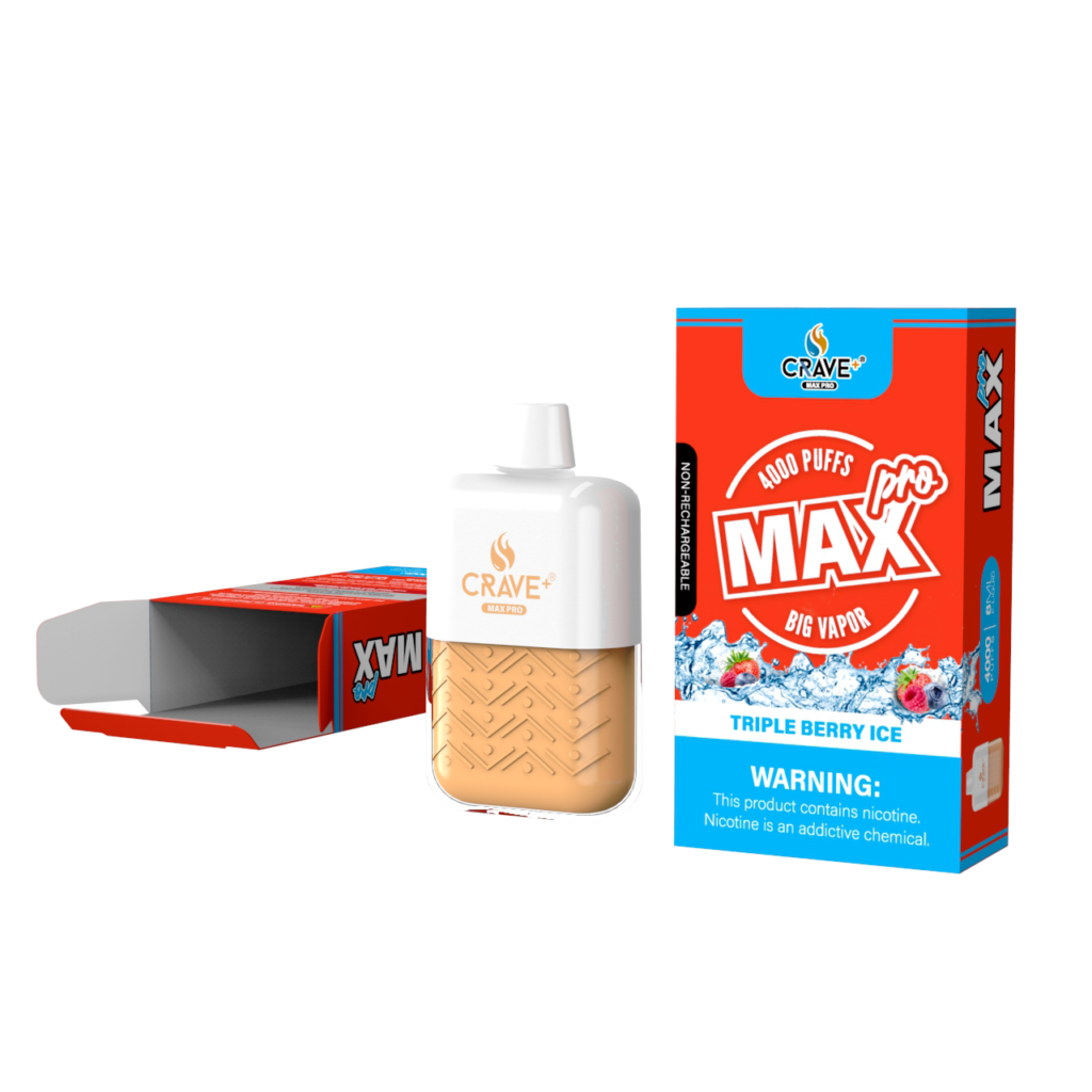 Crave Max Pro Triple Berry Ice - Crave Vape Shop
